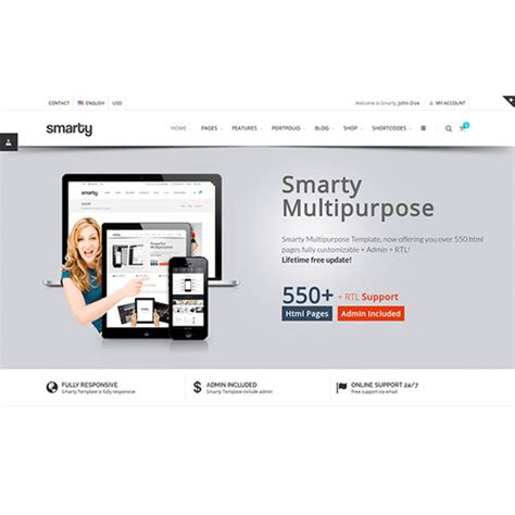 Jual Bootstrap 5 Smarty V504 Admin Web Landing Page Html Template
