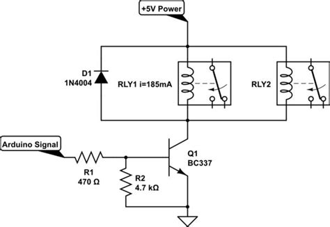 Arduino Relay Circuit Diagram