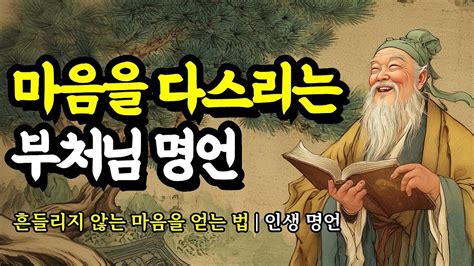 흔들리지 않는 마음을 얻는 법 채근담 석가모니 쇼펜하우어 몽테뉴 한비자 명심보감 맹자 도덕경 장자의 인생 명언