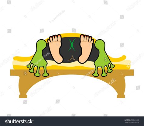Ufo Alien Woman Bed Sex Scenes Stock Vector Royalty Free 528641608