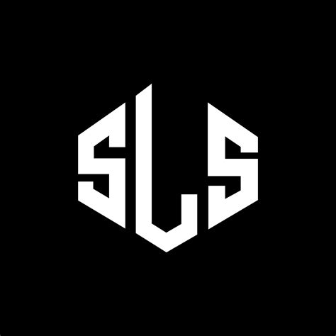 sls letter logo design with polygon shape sls polygon and cube shape logo design sls hexagon