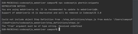 Intellij Idea Inject Is Not Defined Codeceptjs And Cucumberjs Stack Overflow