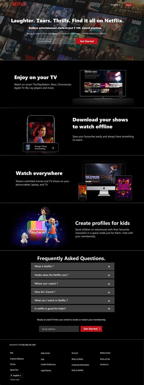 Created A Netflix Homepage With Figma Mallesh Usirikapally Posted On