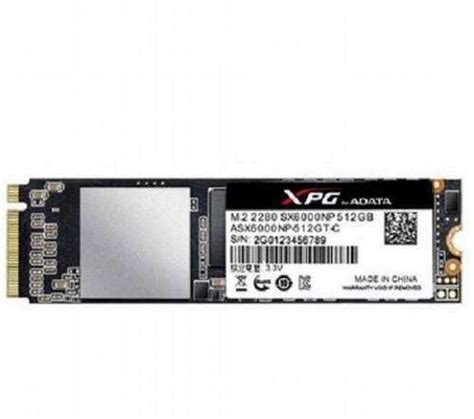 Ssd накопитель A Data 512gb Ssd Sx6000 Pro M2 Pci Москва Festimaru
