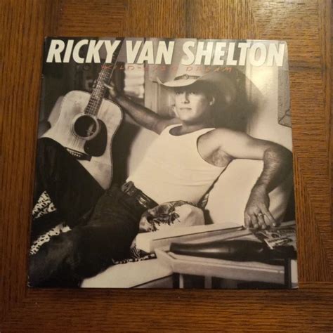 Ricky Van Shelton Wild Eyed Dream 1987 Lp • Columbia In Great Shape