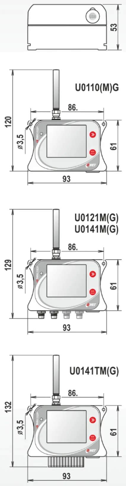 COMET U M Dataloggers With Radio Modem User Manual