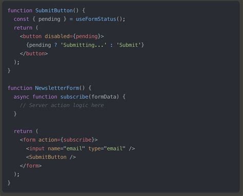 Sanooj Hussain On Linkedin React React19 Useformstatus Reactform Formstatus