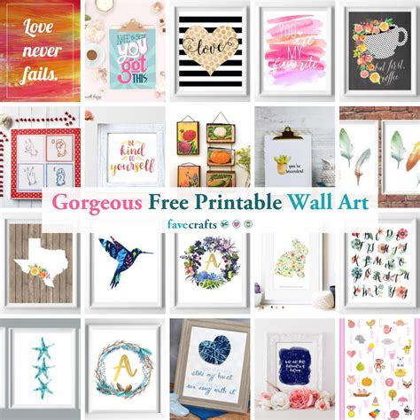 Free Printable Wall Art Free Printable Us