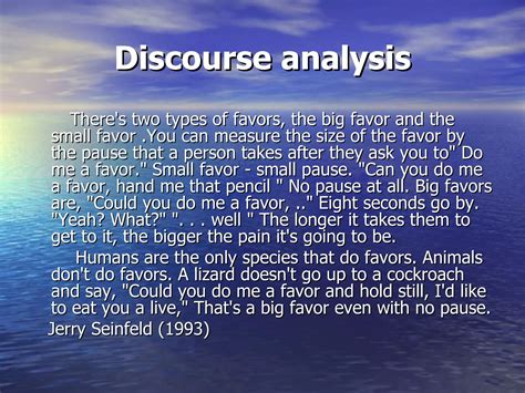 Discourse Analysis Ppt