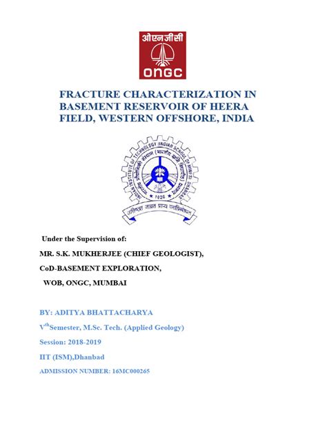 Fracture Characterization Basement Reser Pdf Casing Borehole Waves