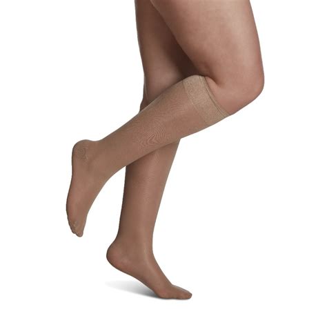 Womens Sheer Fashion Calf 15 20 Mmhg Atlantic Healthcare Products