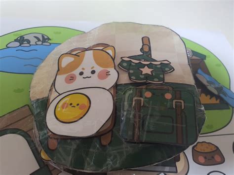 집콕놀이 뚠뚠토이 도안 종이놀이북 스퀴시 만들기 네이버 블로그