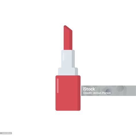 만화 스타일의 립스틱 아이콘 립 메이크업 픽토그램여성 뷰티 제품 캡 아이콘으로 포메이드 립을 위한 화장품 밤 격리된 벡터