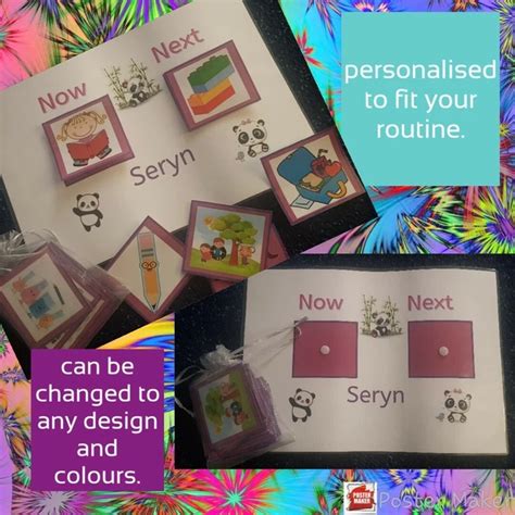 Daily Timetable Routine Charts Asd Autism Visual Aids Adhd Sen Pecs Dementia Eur 9 18