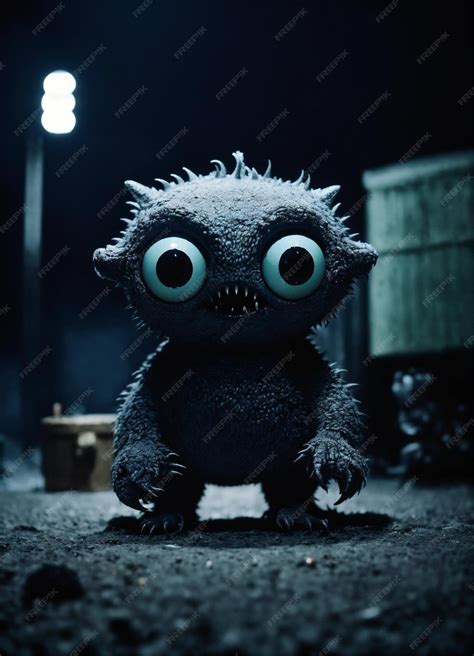 Realistic Mini Monsters Premium Ai Generated Image