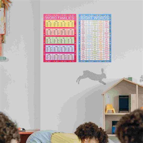 2 Sheets Preschool Posters Interesting Learning Posters Classroom
