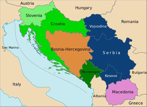Military Flags Of Yugoslav Army On Serbian Military Parade R
