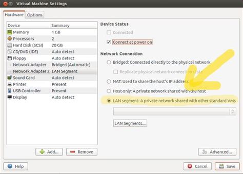 How To Create Multiple Networks On Vmware Player