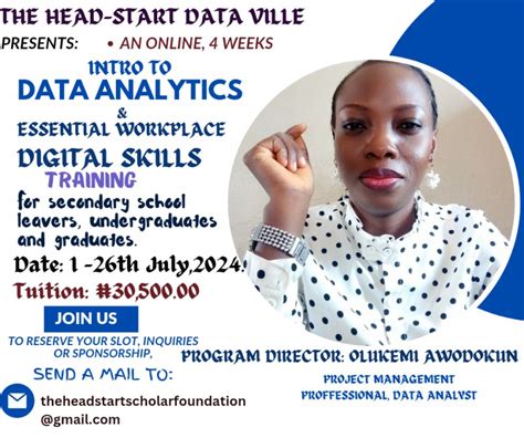 Buy Intro To Data Analytics And Essential Workplace Digital Skills Training By Olukemi Esther