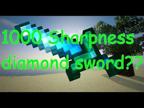 How To Get SHARPNESS SWORD In Minecraft OLD VERSION YouTube