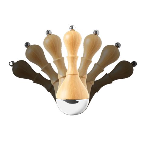 Wobble Chess Set Walnut Pergamos