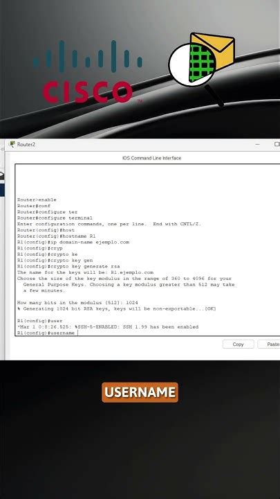 Configuración Ssh Router Cisco Cisco Cisconetworkingacademy Ccna