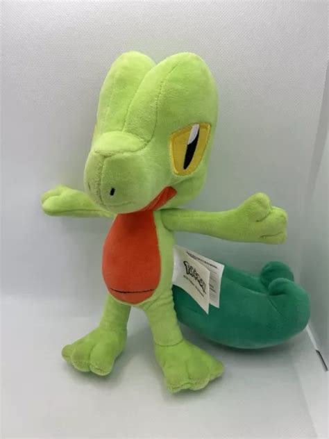 Treecko Pokemon Plush Toy Green Soft Toy Jazwares T £12 99 Picclick Uk