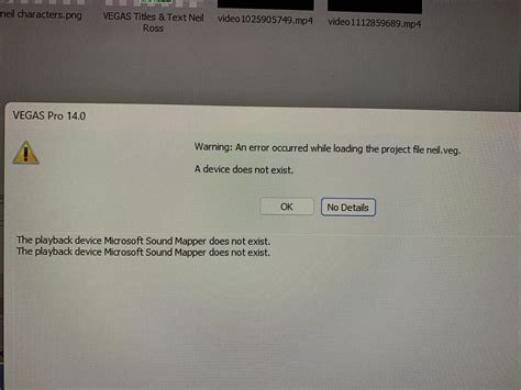 A Device Does Not Exist Rvegaspro