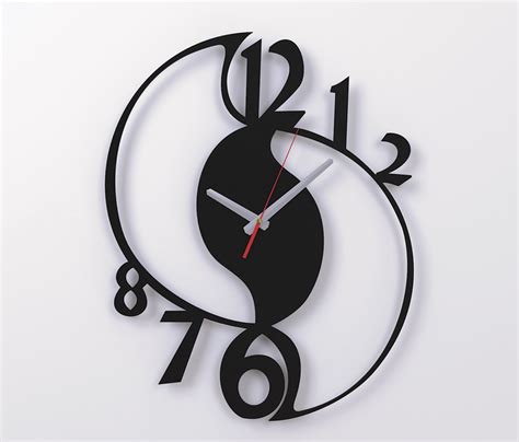 Настенные металлические часы ЧМ 4 Цифры 2 черные фото отзывы характеристики в интернет