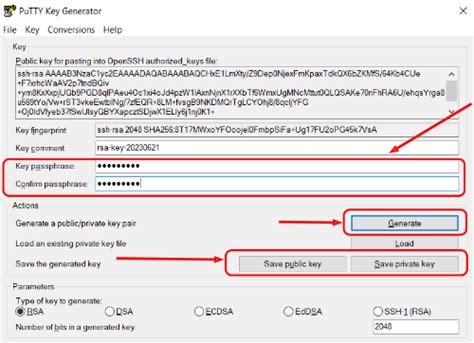 Генерация Ssh ключа Документация Faq