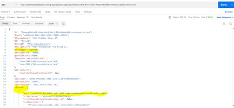 fix jans config api the associated clients is missing in scope api