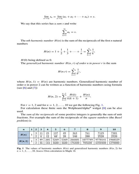 Solution Formulas For The Sums Of The Series Of Reciprocals Of The