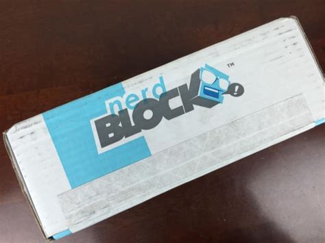 Nerd Block April 2016 Subscription Box Review Coupon Hello Subscription