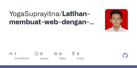 GitHub YogaSuprayitna Latihan Membuat Web Dengan Database