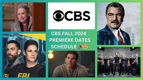 CBS Fall 2024 Premiere Dates Releases TV