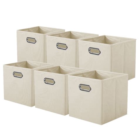 Pinksheep Collapsible Fabric Cube Storage Bins 11 Storage Cubes