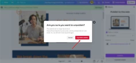 How To Unpublish Canva Websites In Few Simple Steps