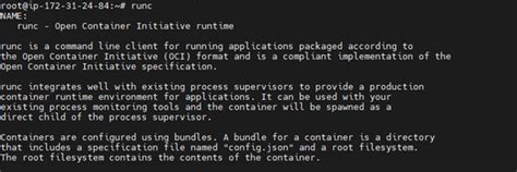 runc an oci compliant lightweight universal container runtime