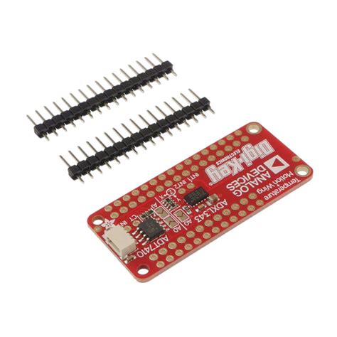 adxl343 adt7410 sensor featherwing moduł z 3 osiowym akcelerometrem