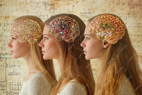 Cognitive Data Neural Innovation Ai Thought Ai Processing And Digital Integration Group Of Three