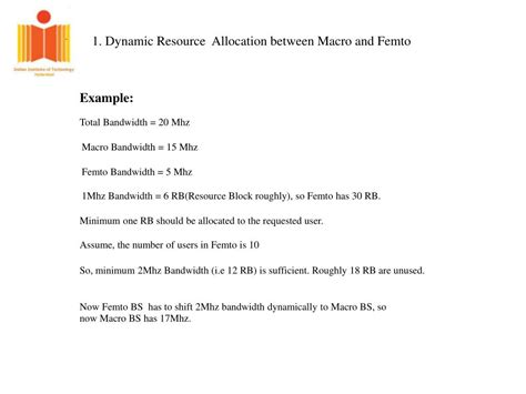 Ppt Dynamic Spectrum Allocation In Femto Based Lte Network Powerpoint Presentation Id3293953