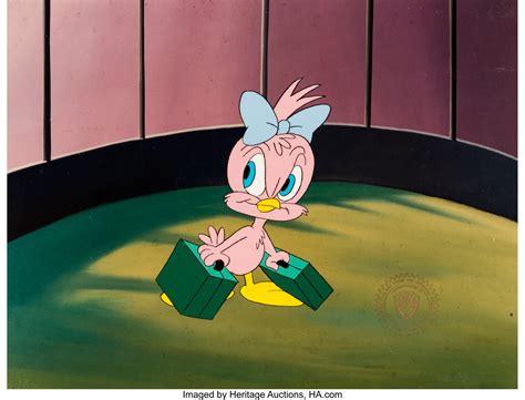 Tiny Toon Adventures Sweetie Pie Production Cel Warner Brothers Lot