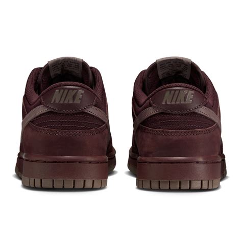 Nike Men Dunk Low Retro Premium Burgundy Crush Plum Eclipse