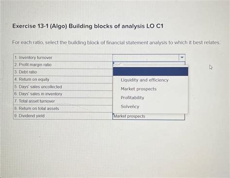Solved Exercise 13 1 Algo Building Blocks Of Analysis LO Chegg
