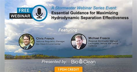 Essential Guidance For Maximizing Hydrodynamic Separation Effectiveness Stormwater Solutions