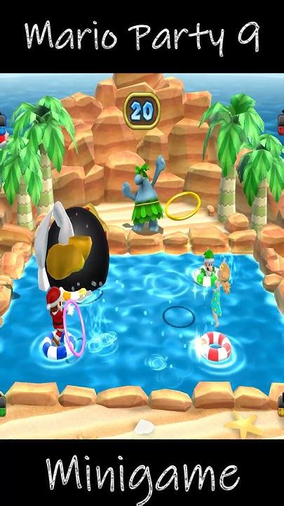 Mario Party 9 Pianta Pool Party Mario Vs Rosalina Vs Luigi Vs King