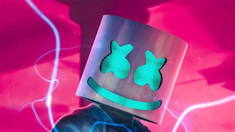 Dj Marshmello Mask Celebrity Hd Phone Wallpaper Rare Gallery