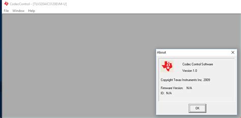Codec Control W TLV320AIC3120EVM Audio Forum Audio TI E2E Support Forums