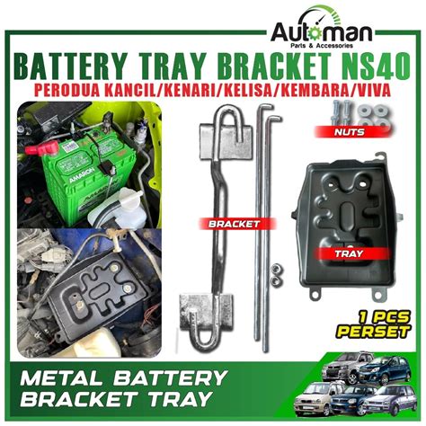 Battery Bracket Tray Holder Perodua Kancil Kenari Kelisa Kembara Viva