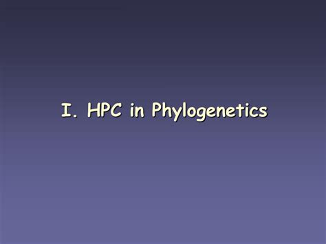 Ppt From Sequence Analysis To Simulations Applications Of Hpc In Modern Biology Powerpoint